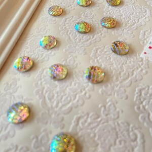 Mermaid Scale Push Pins | Decorative Irridescent Thumbtacks | Bulletin ...