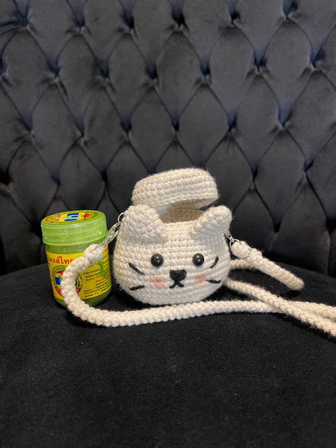 Handmade Case for Hong Thai Inhaler 25g, Super Cute Patterns With Neck ...