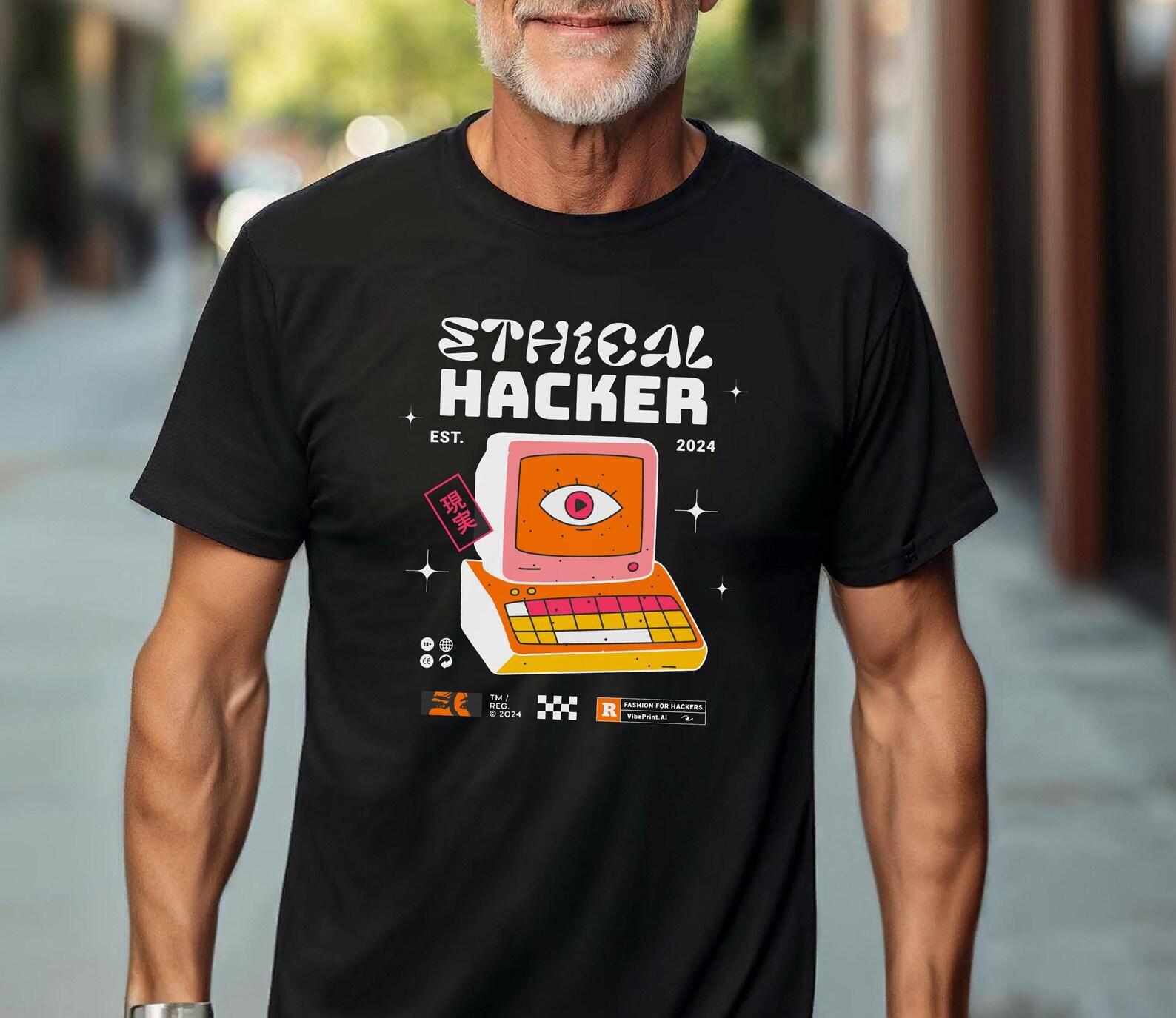 Ethical Hacker Shirt, Cool Cybersecurity Graphic Tee for Ethical ...