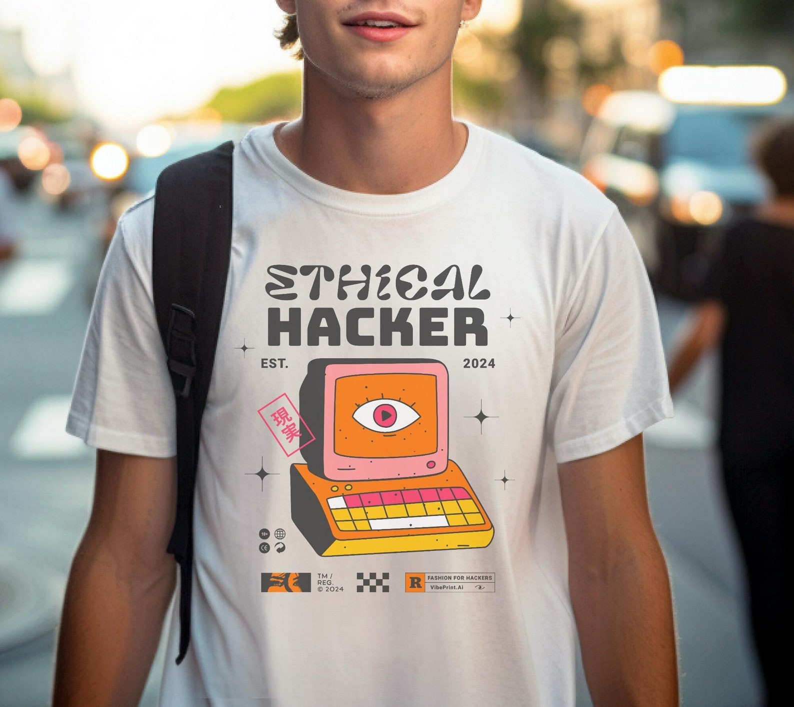 Ethical Hacker Shirt, Cool Cybersecurity Graphic Tee for Ethical ...