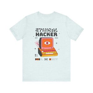Ethical Hacker Shirt, Cool Cybersecurity Graphic Tee for Ethical ...