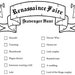 Ren Faire Scavenger Hunt, for Renaissance Faires and Festivals - Etsy