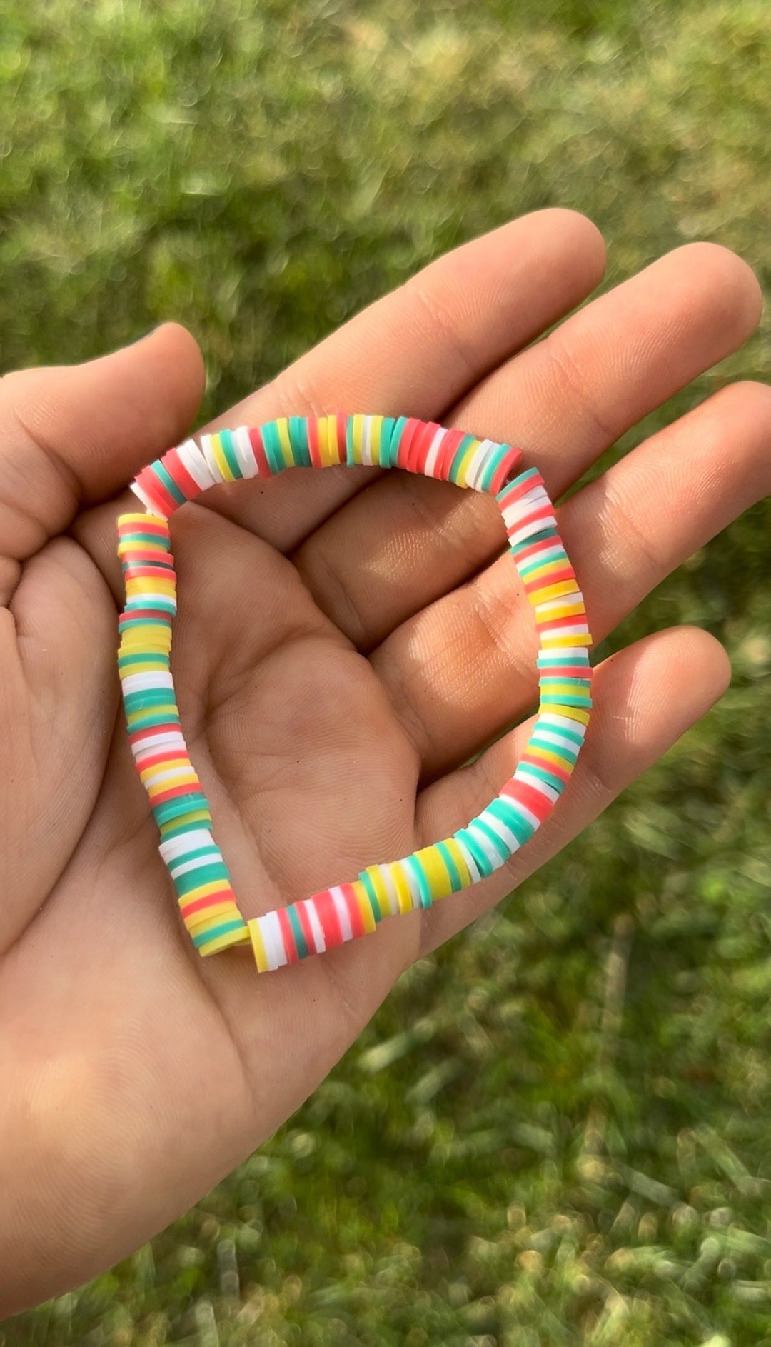 Clay Beads, Colorful, Clay Bead Bracelets, Jewelry, Clay Bead Jewelry ...