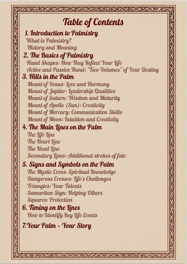 Beginner Palm Reading Book | Digital Palmistry Guide | Occult Ebook - Etsy