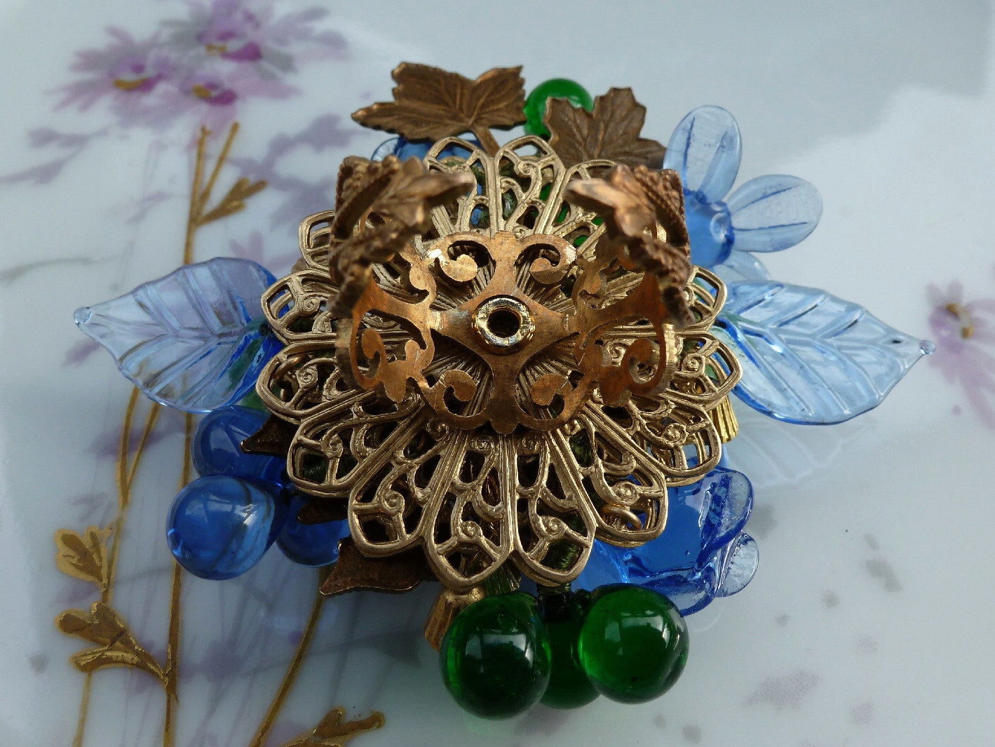2 Brass Round Doily Filigrees Collage Base Apprx 32mm in - Etsy