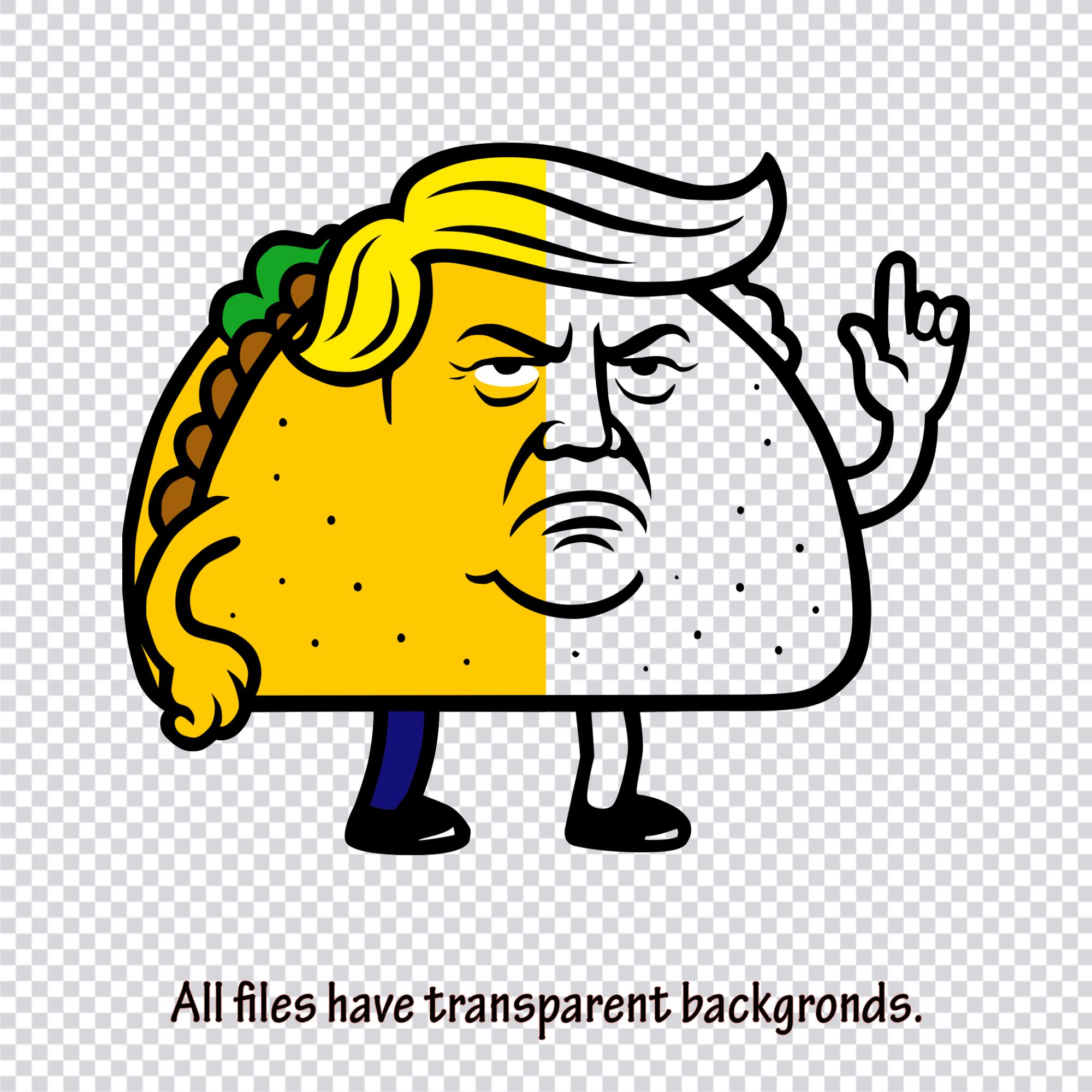 Anti-trump SVG Bundle – TACO Designs, Vector Clipart (digital Download ...