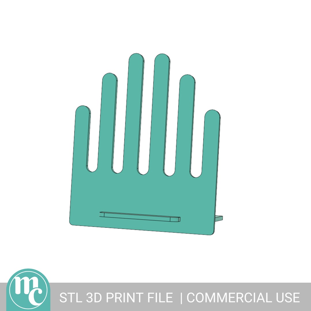 Arch Ring Holder STL File for 3D Printing File DIY Jewelry Organizer ...