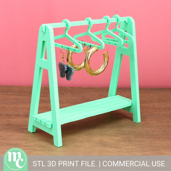 3d Print Earring Rack - Etsy