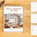 Printable Real Estate Planner for Rental Property Management ...