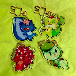 Happy Tree Friends Acrylic Keychains // Hang in There! - Etsy Canada