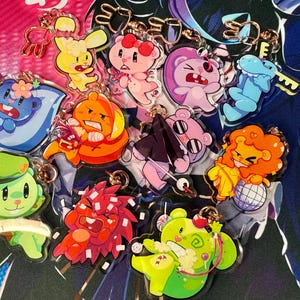 Happy Tree Friends Acrylic Keychains // Hang in There! - Etsy