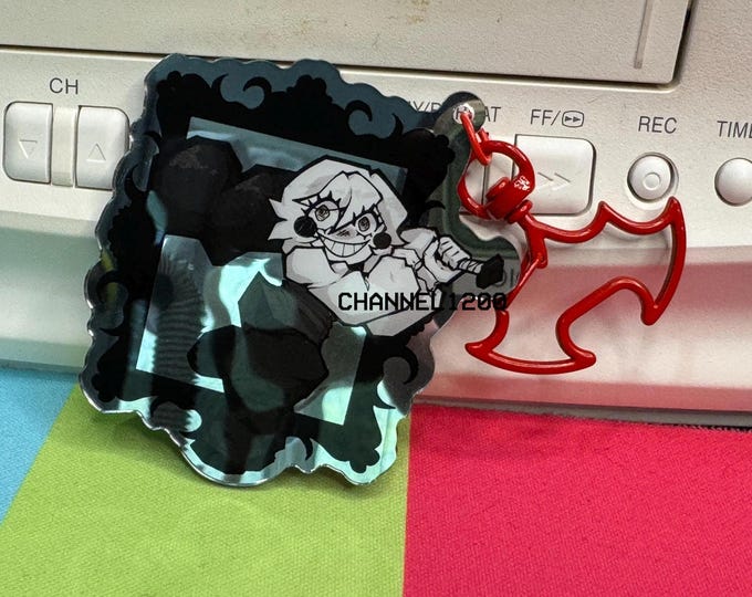 GHOST (and Pals!) 3in Mirror Acrylic Keychain // the Distortionist - Etsy