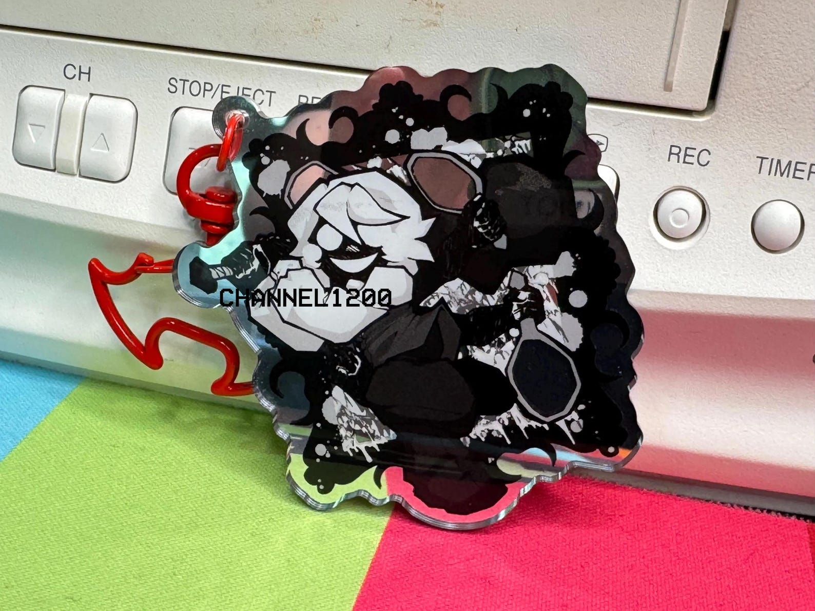 GHOST (and Pals!) 3in Mirror Acrylic Keychain // the Distortionist - Etsy