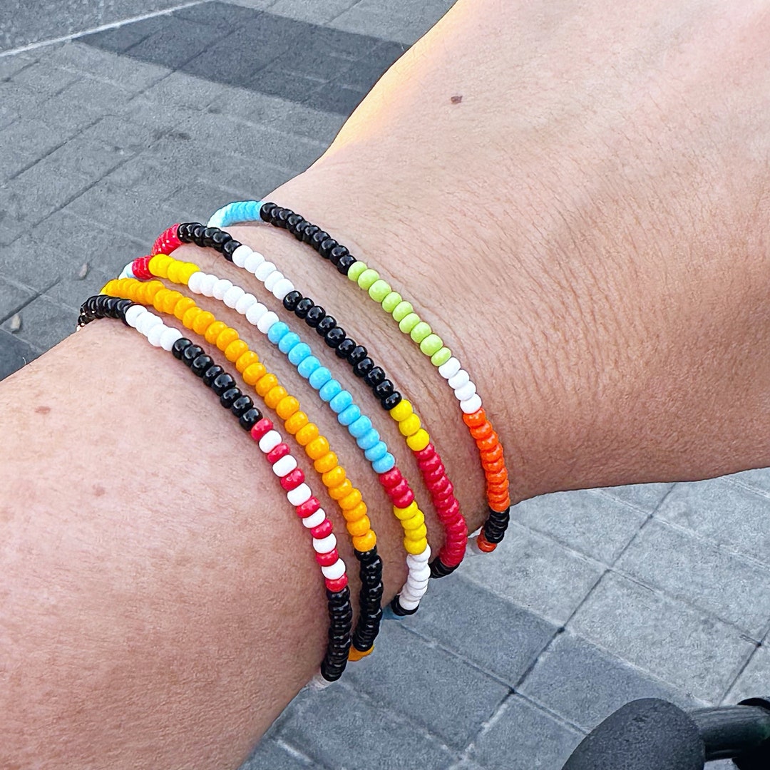 Disney Inspired Character Individual Beaded Bracelet Set - Stretch ...