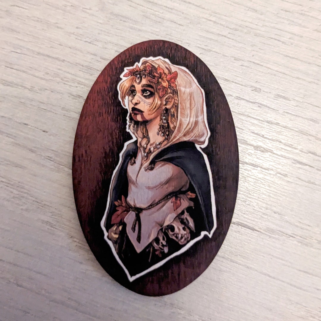 Soft Touch Oval Brooch, samonios - Etsy