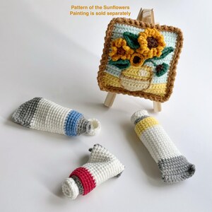 Crochet Paint Tube & Paintbrush Amigurumi Pattern (digital PDF) - Etsy