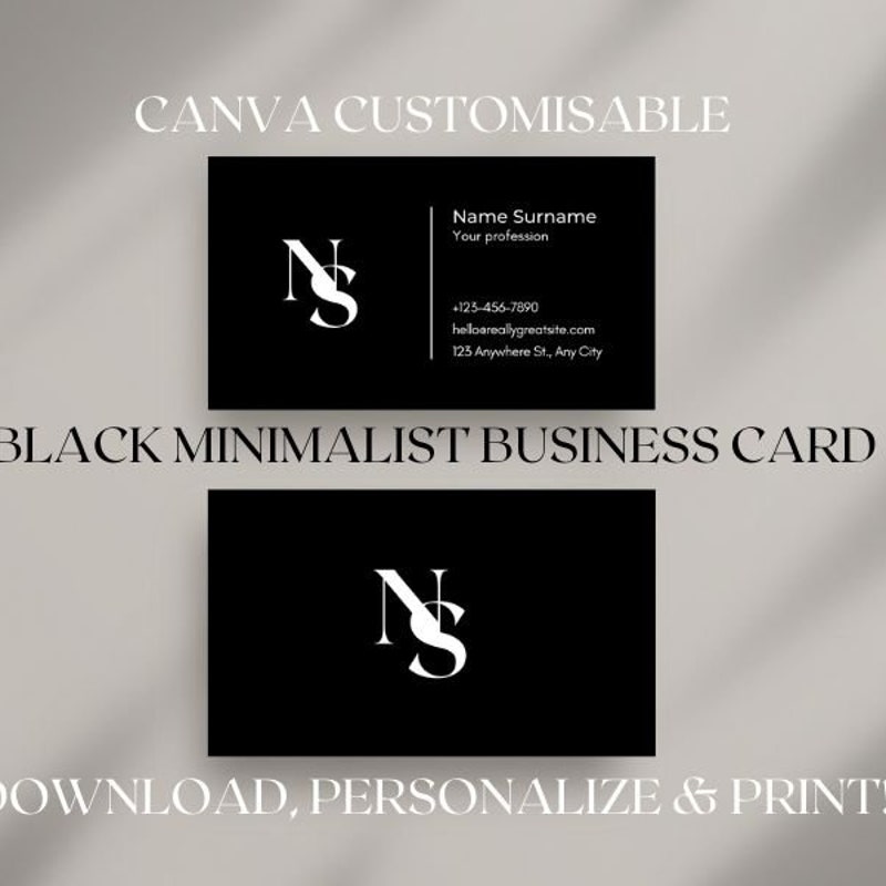 Minimalist Cards - Etsy