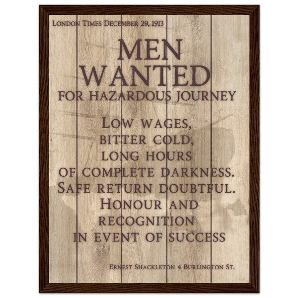 Shackleton Men - Etsy