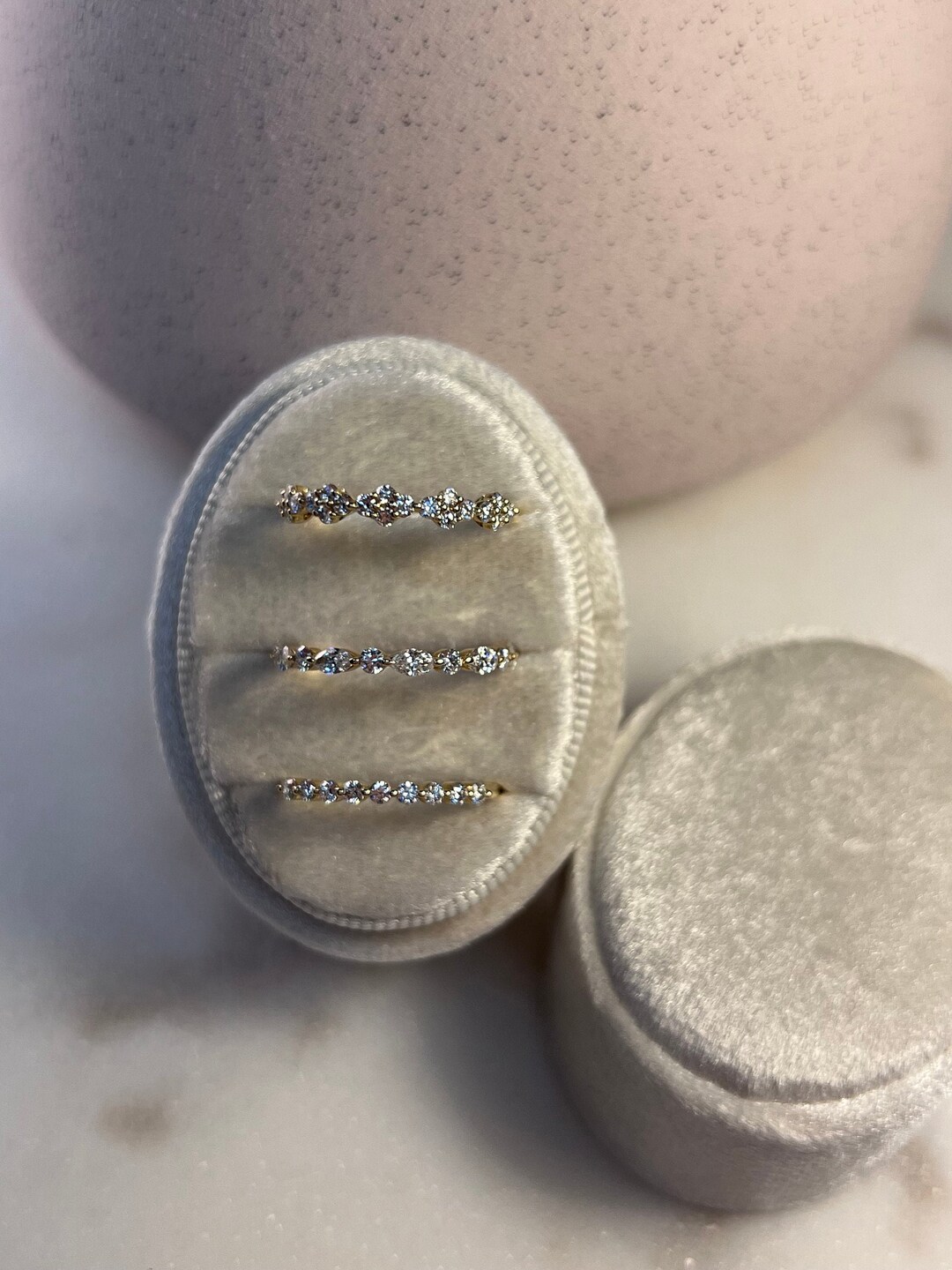 Diamond Stack Bands - Etsy
