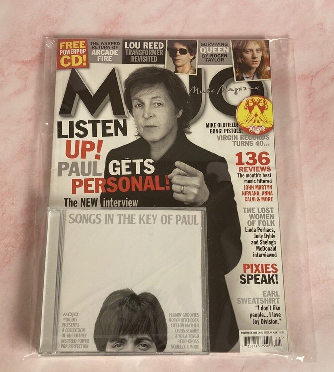 Mojo Magazine November 2013 – Paul Mccartney Special Edition + CD - Etsy