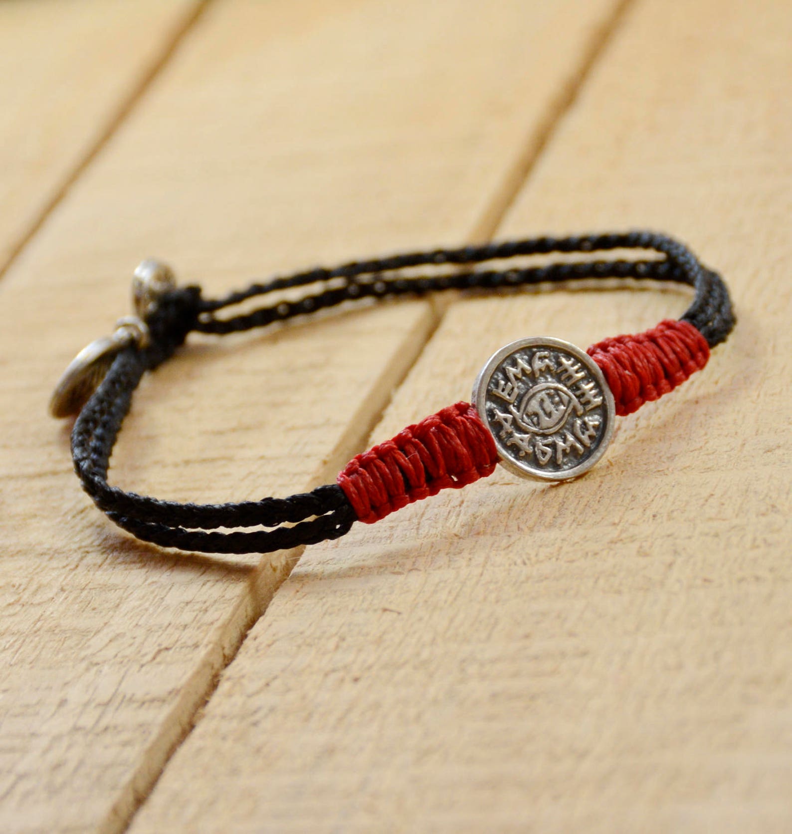 Protection Against Evil Eye Charm Bracelet Black & Red Evil | Etsy