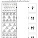 Printable Count and Match Worksheets, Count and Match, Printable ...