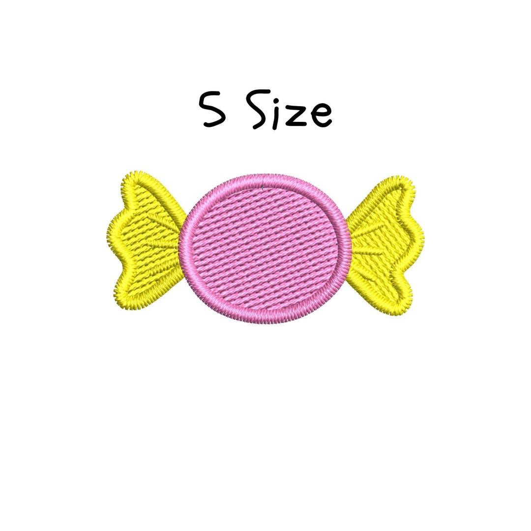 Candy Machine Embroidery Design: 5 Sizes (instant Download) - Etsy