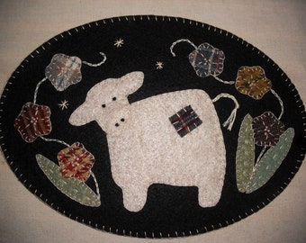 Wool Penny Rug | Etsy