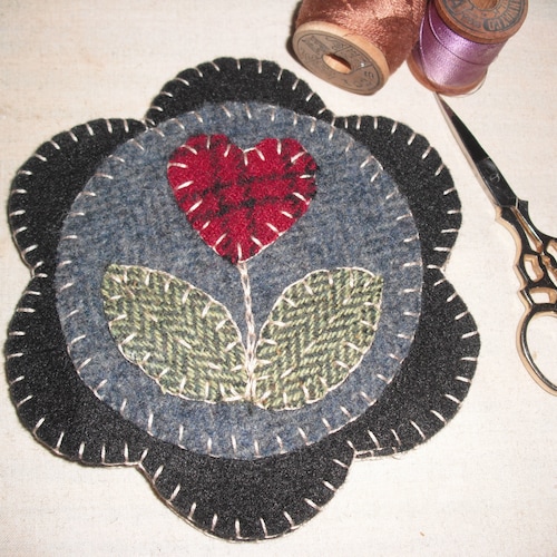 Wool Embroidery Needle Keep Kit love to Stitch Wool Applique - Etsy
