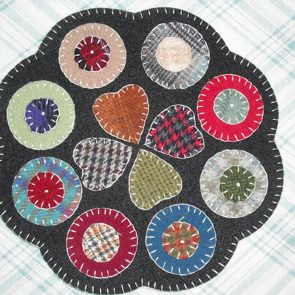 Wool Penny Rug - Etsy