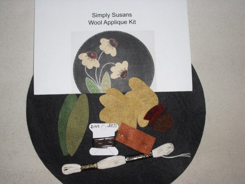 Simply Susans - PRE-CUT Wool Applique Kit - Etsy