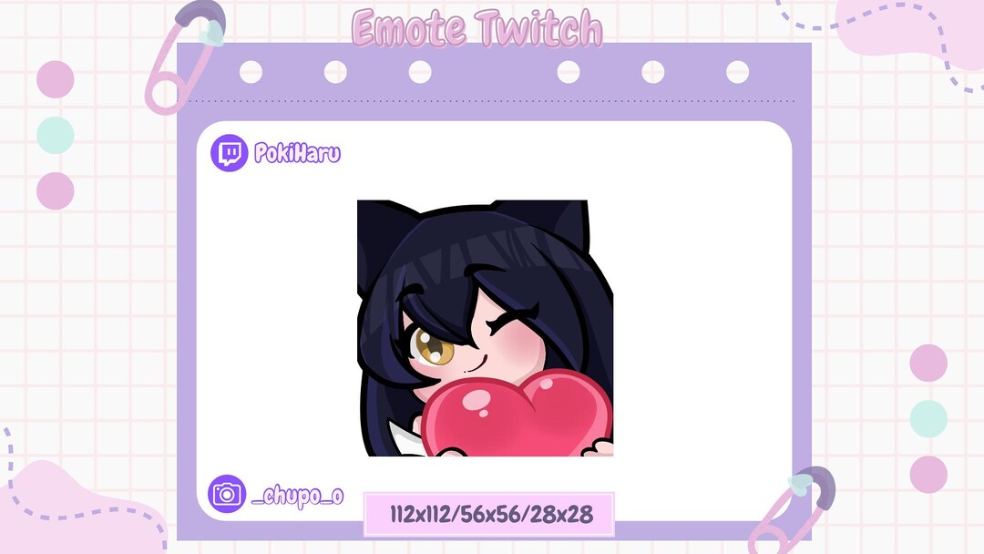 Ahri Emote Twitch and Discord Leagueoflegend - Etsy