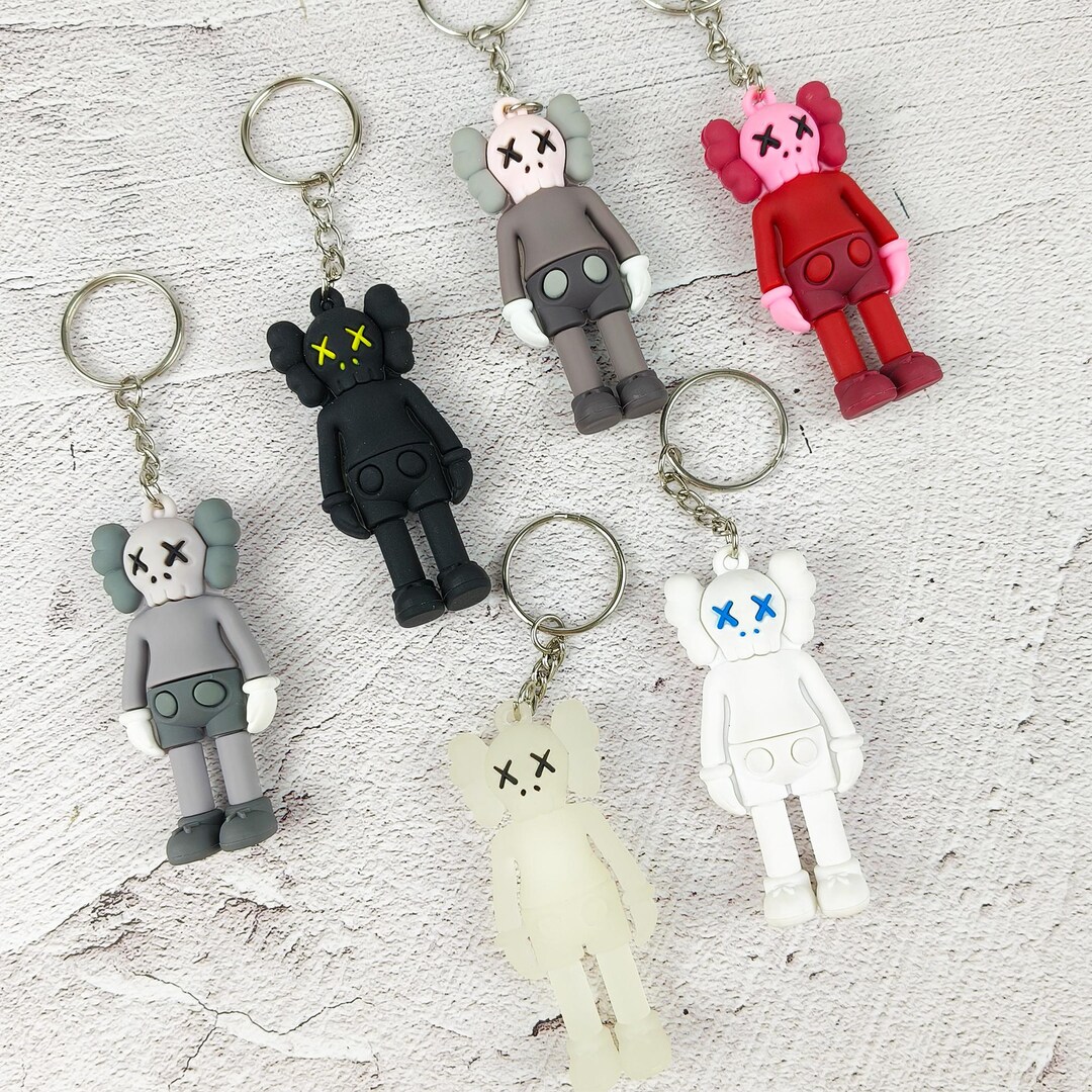 Classic Kaws Keychain Cute Kaws Key Ring Bag Decoration Birthday Gift ...