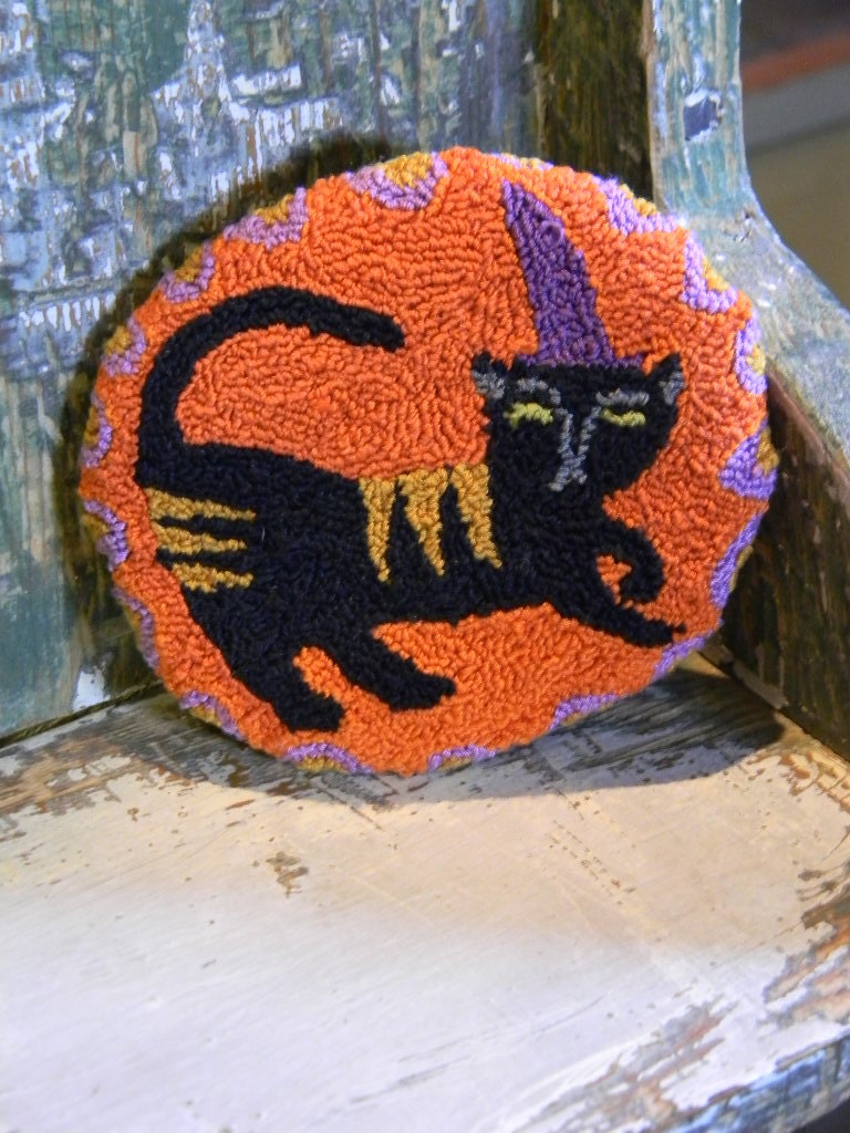 Binx Witch Cat PAPER Punch Needle Pattern From - Etsy