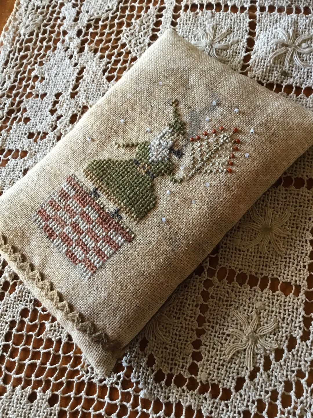 Chimney Soot Santa ~ Paper/mailed ~ Cross Stitch Pattern From ...