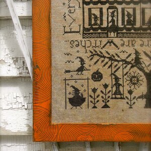 Witches in the Air - Cross Stitch PAPER PATTERN - From Notforgotten ...