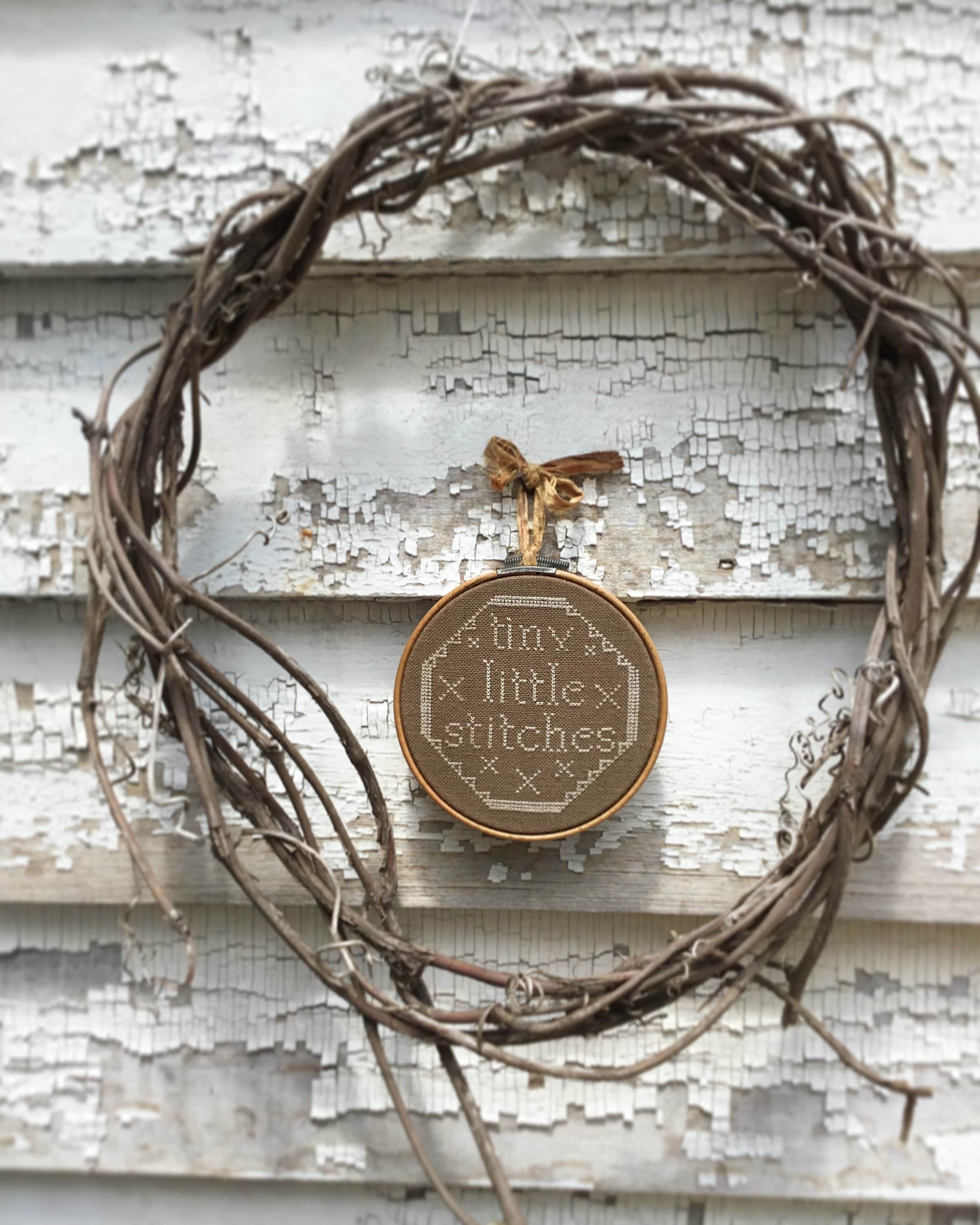 Tiny Little Stitches Cross Stitch PAPER PATTERN From Notforgotten Farm ...