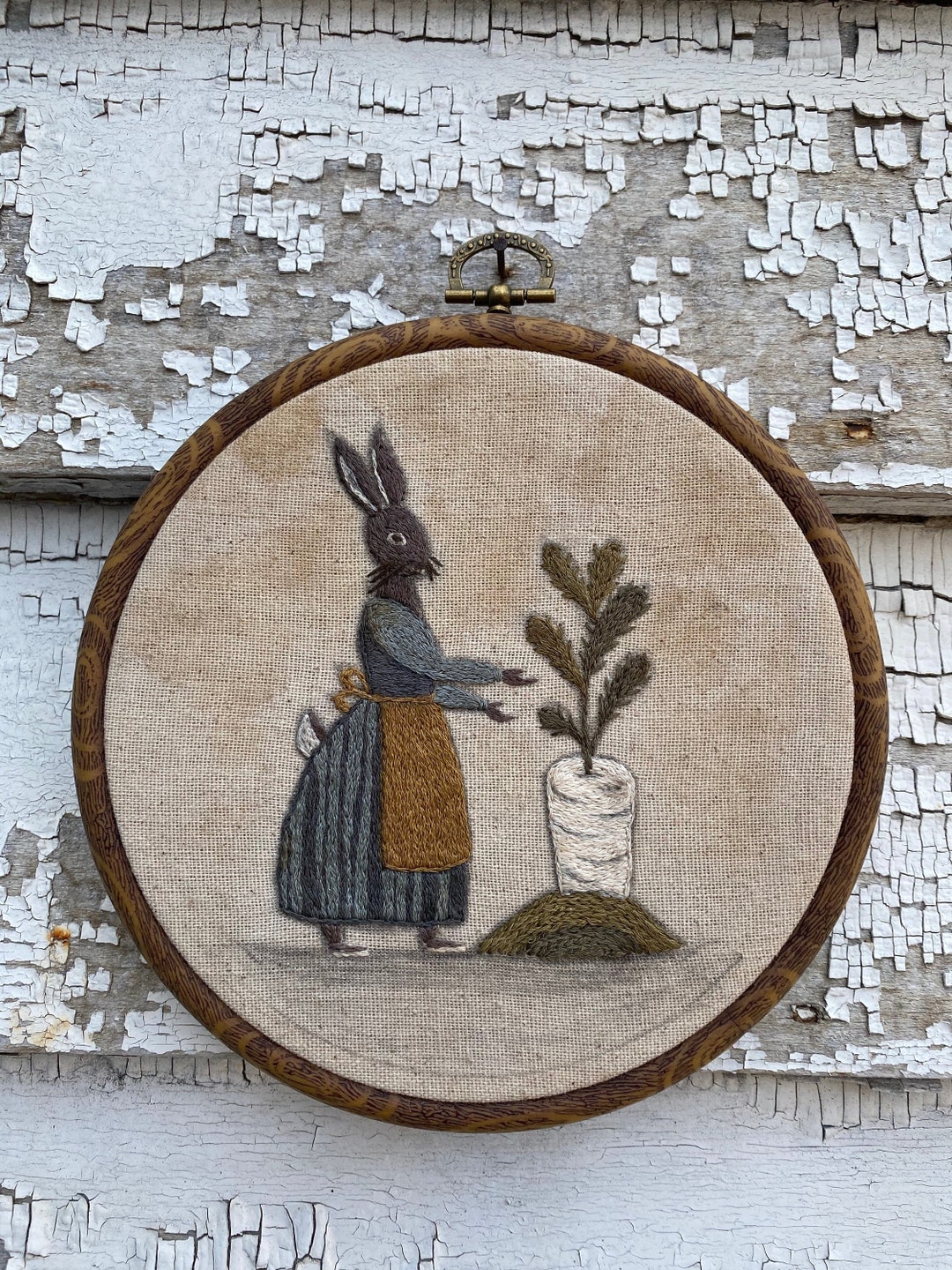 Miss Flossie Parsnip ~ Paper/mailed Embroidery Pattern ~ From ...