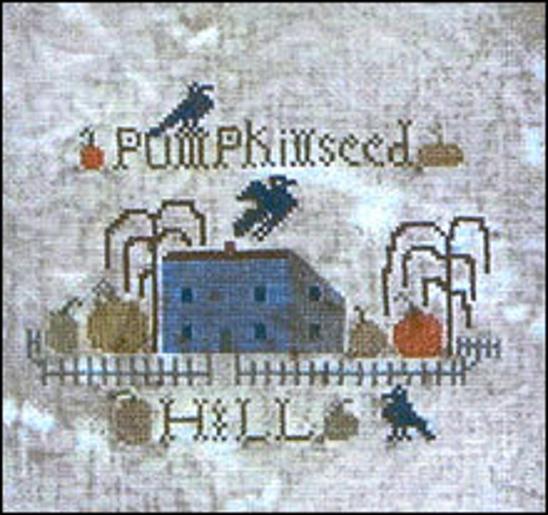 Cross Stitch Pattern From Notforgotten Farm - PUMPKINSEED HILL - Etsy