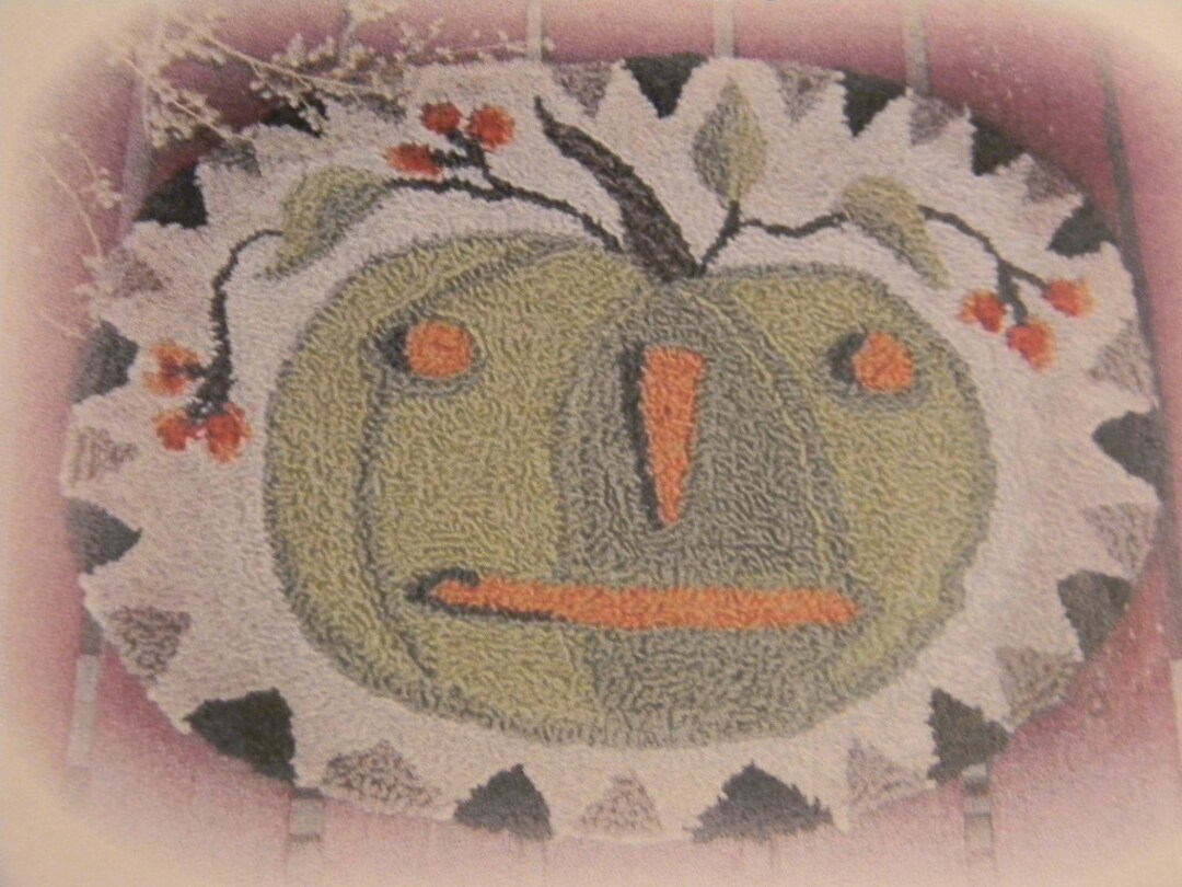 Bittersweet Pumpkin - PAPER Punch Needle Pattern - From Notforgotten ...