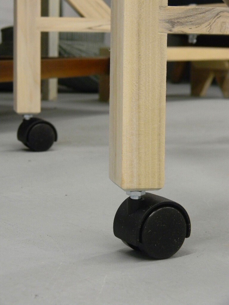 Accessory Caster Wheels ~ Set of Four (4) for Our Standing Floor Frame ...