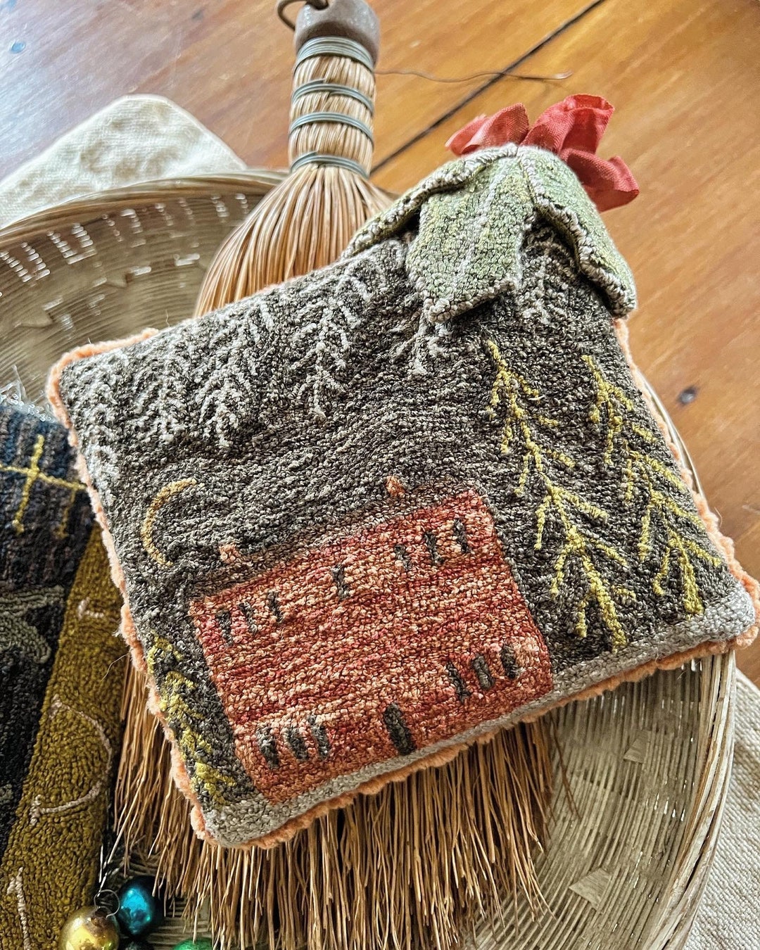 Holly Cabin ~ PDF Punch Needle Embroidery Pattern ~ From Notforgotten ...