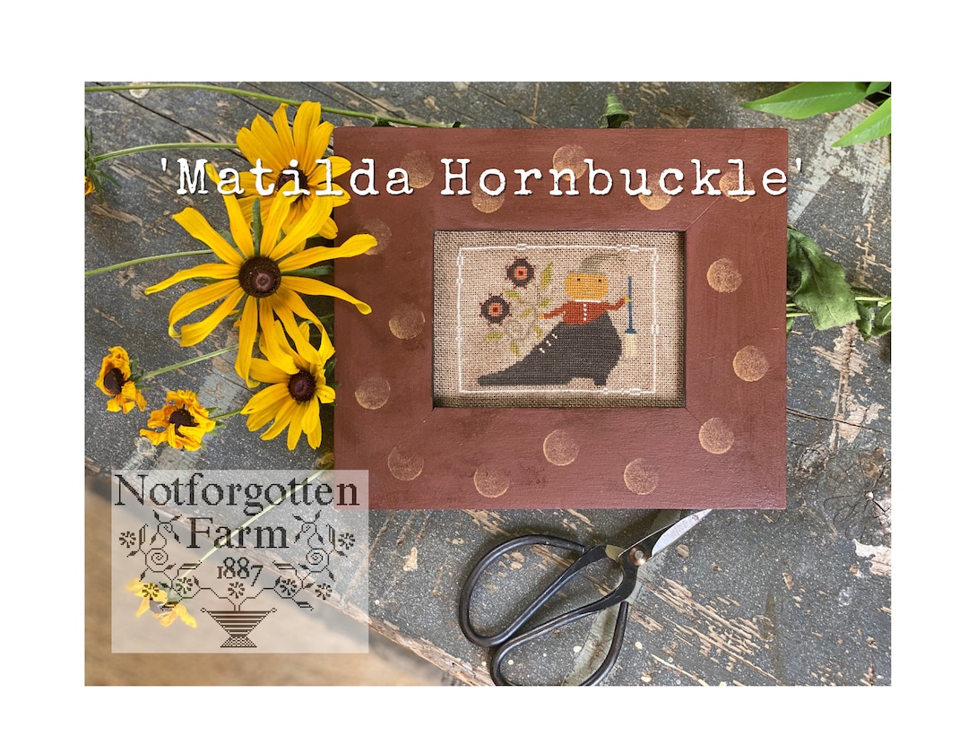 Matilda Hornbuckle ~ Paper/mailed Cross Stitch Pattern ~ From ...