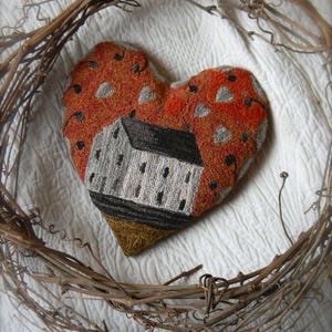Love Shack Punch Needle Pattern From Notforgotten Farm™ - Etsy