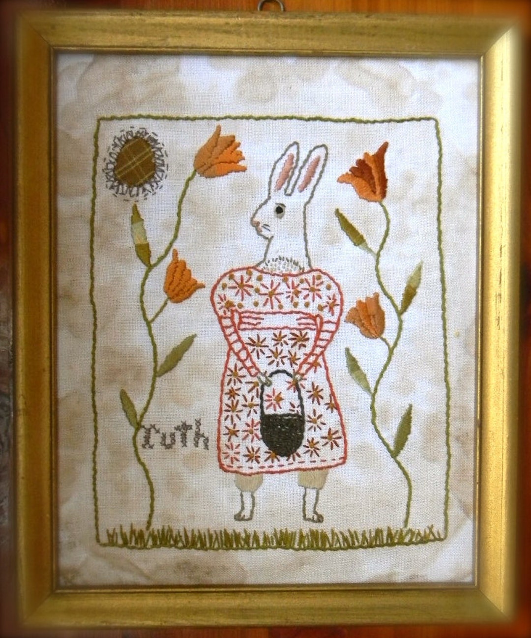 Humble Embroidery Pattern - RUTH - From ©notforgotten Farm - PAPER ...