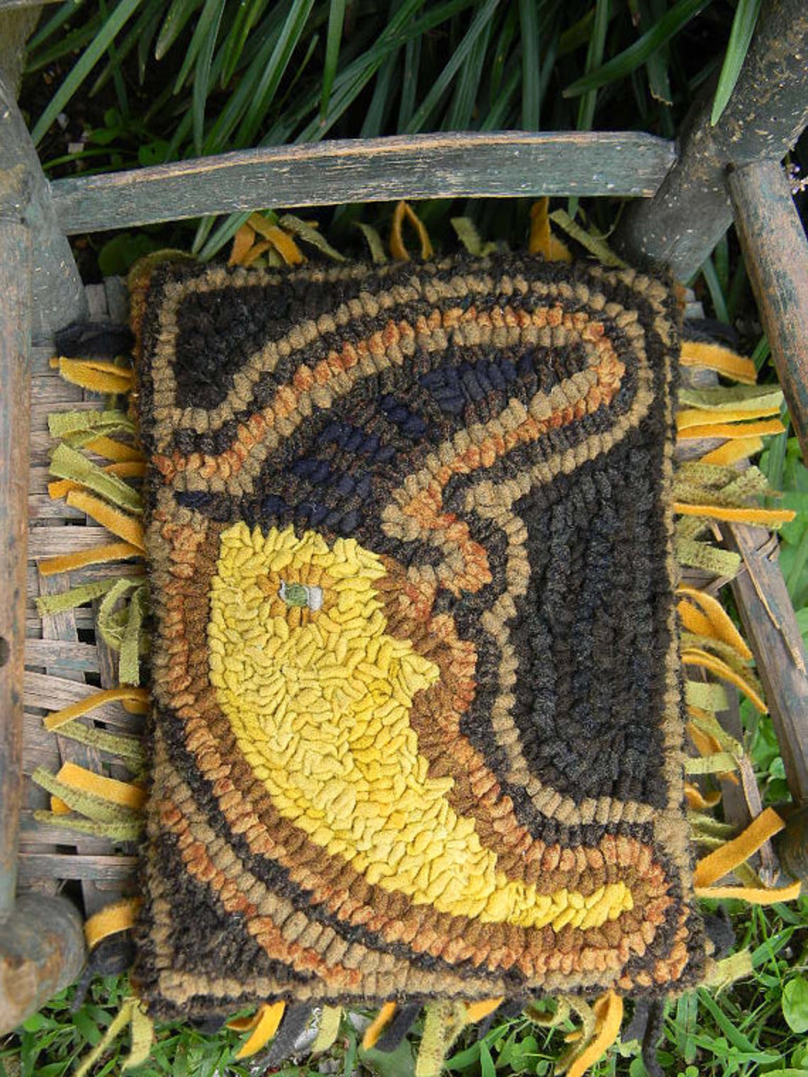 Witch in the Moon Rug Hooking Pattern - PDF - From Notforgotten Farm ...