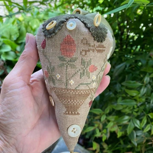 Sewing Strawberry Pinkeep Pdf/download Cross Stitch Pattern - Etsy