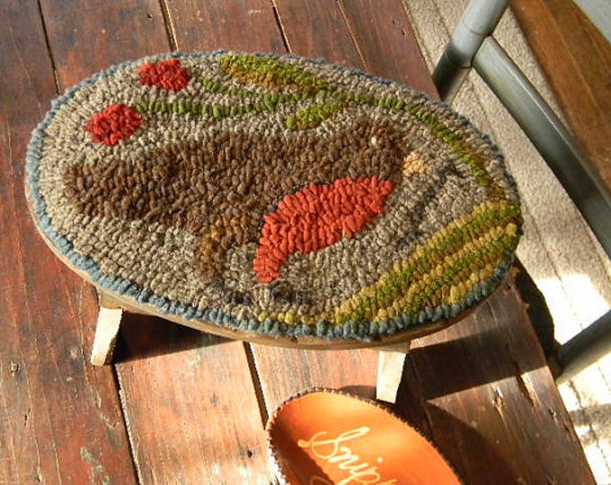 Early Bird Rug Hooking Pattern PDF From Notforgotten Farm™ - Etsy