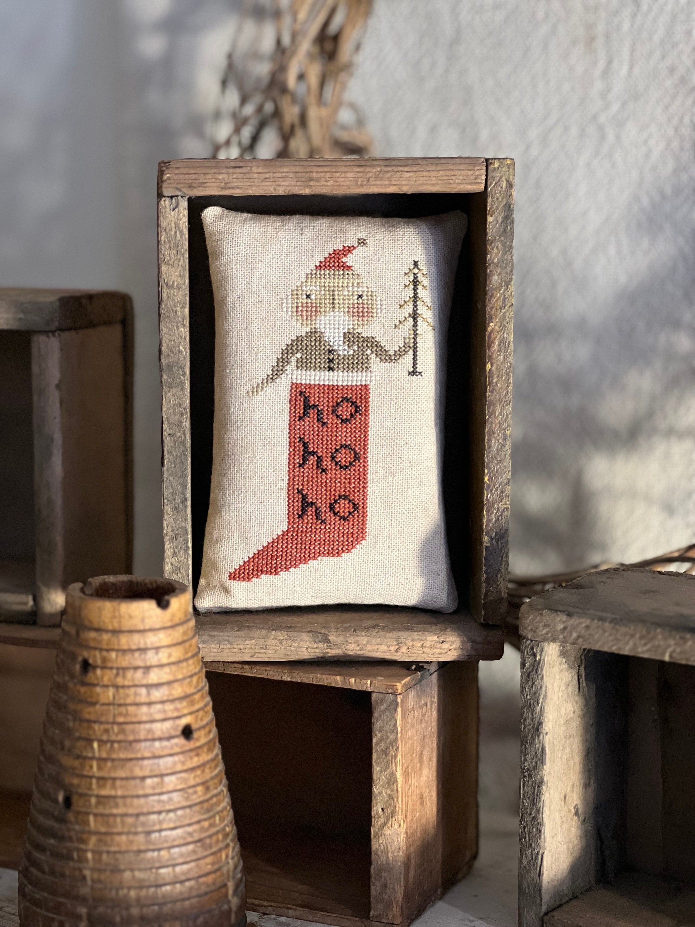 Cinder Klaus ~ Paper/mailed Cross Stitch PATTERN ~ From Notforgotten ...