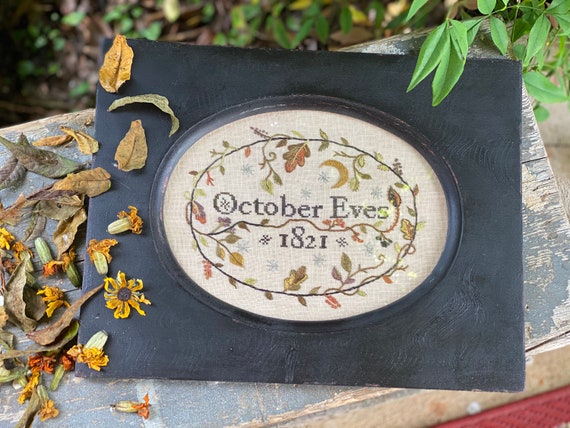 Sewing & Fiber Cross Stitch Autumn At Not Forgotten Farm Needlework ...
